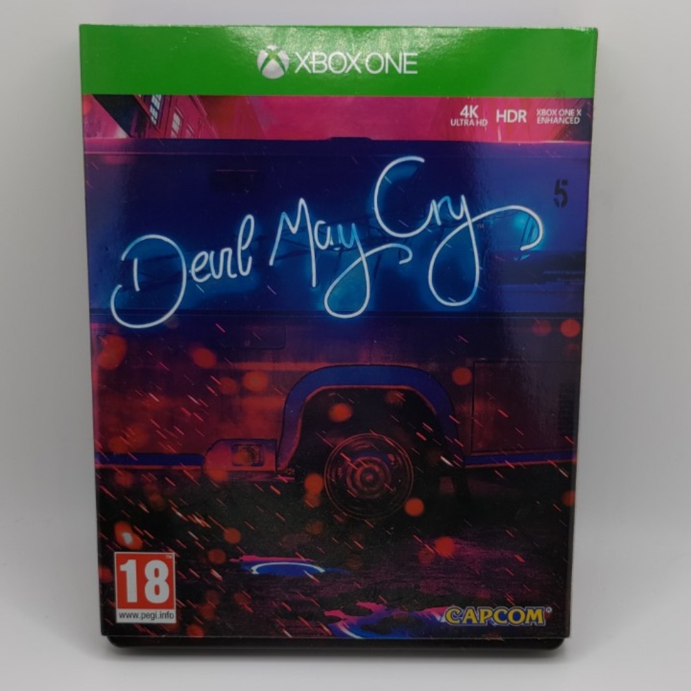 Pre-owned Microsoft Devil May Cry 5 Steelbook -Xbox One Game - Own4Less